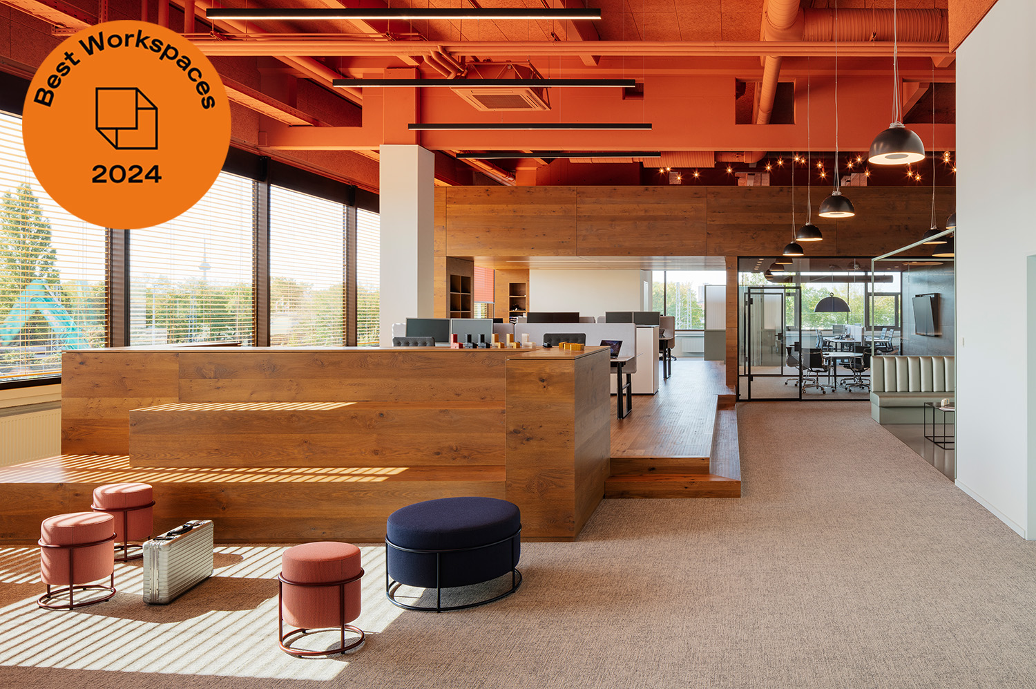 Ausgezeichnet mit dem Best Workspaces Award 2024